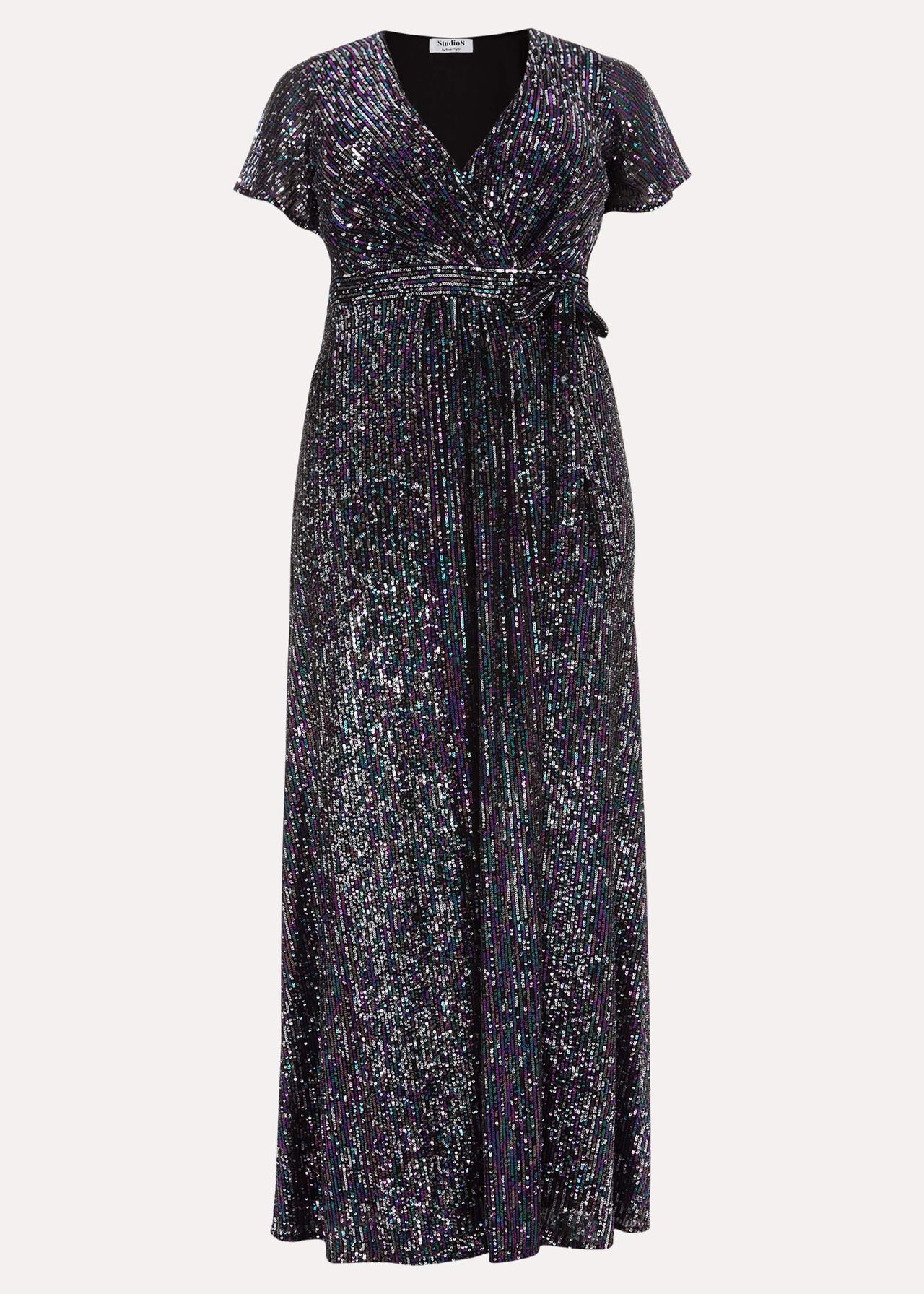 Amily Sequin Maxi Dress | Phase Eight UK
