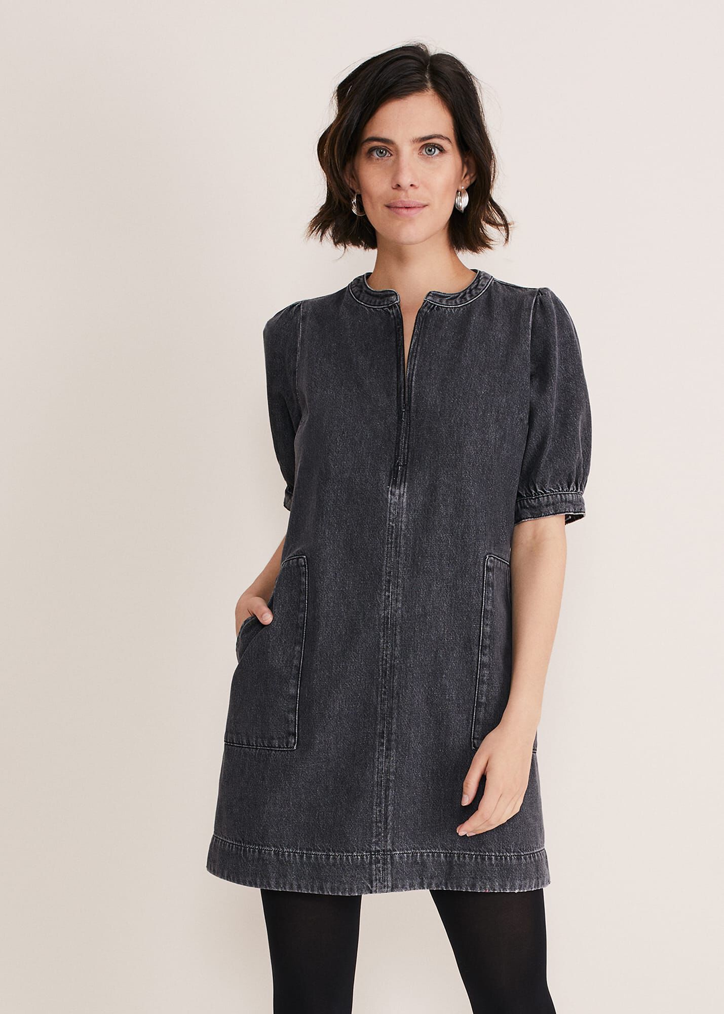 Jett Denim Shift Dress | Phase Eight UK