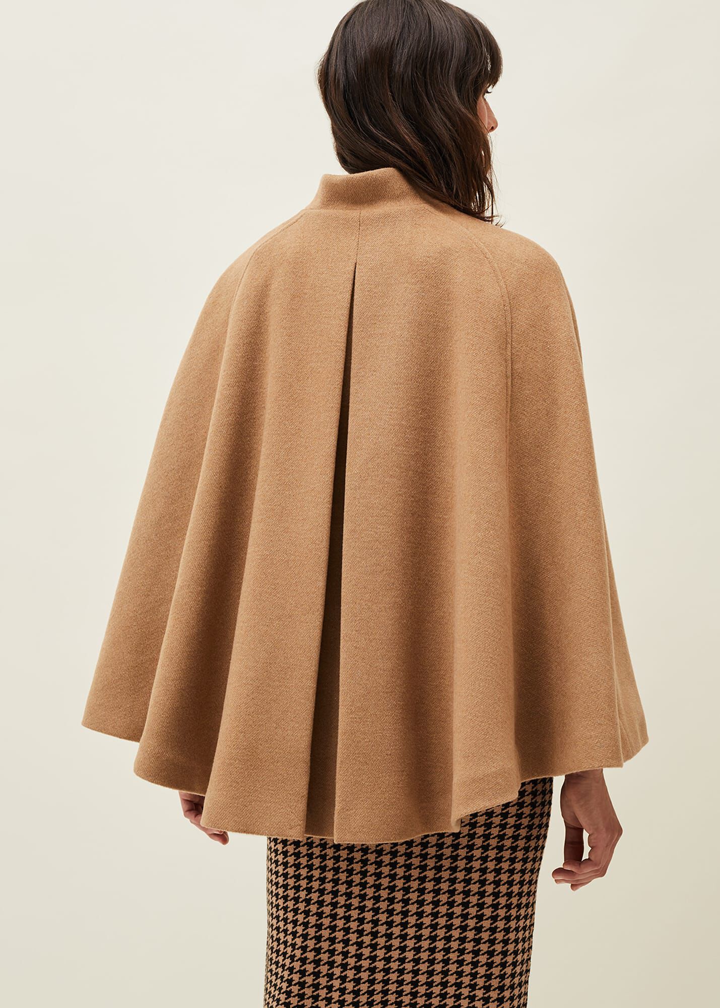 Jodie Wool Blend Cape Coat | Phase Eight UK