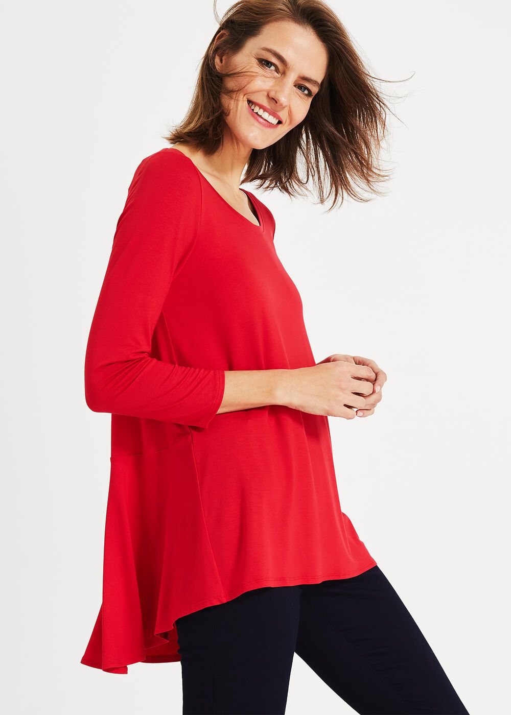 Rowena Longline Top | Phase Eight UK