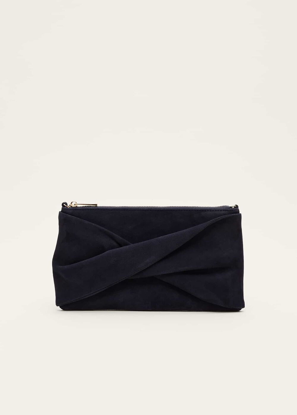 Red Suede Clutch Bag | Phase Eight UK