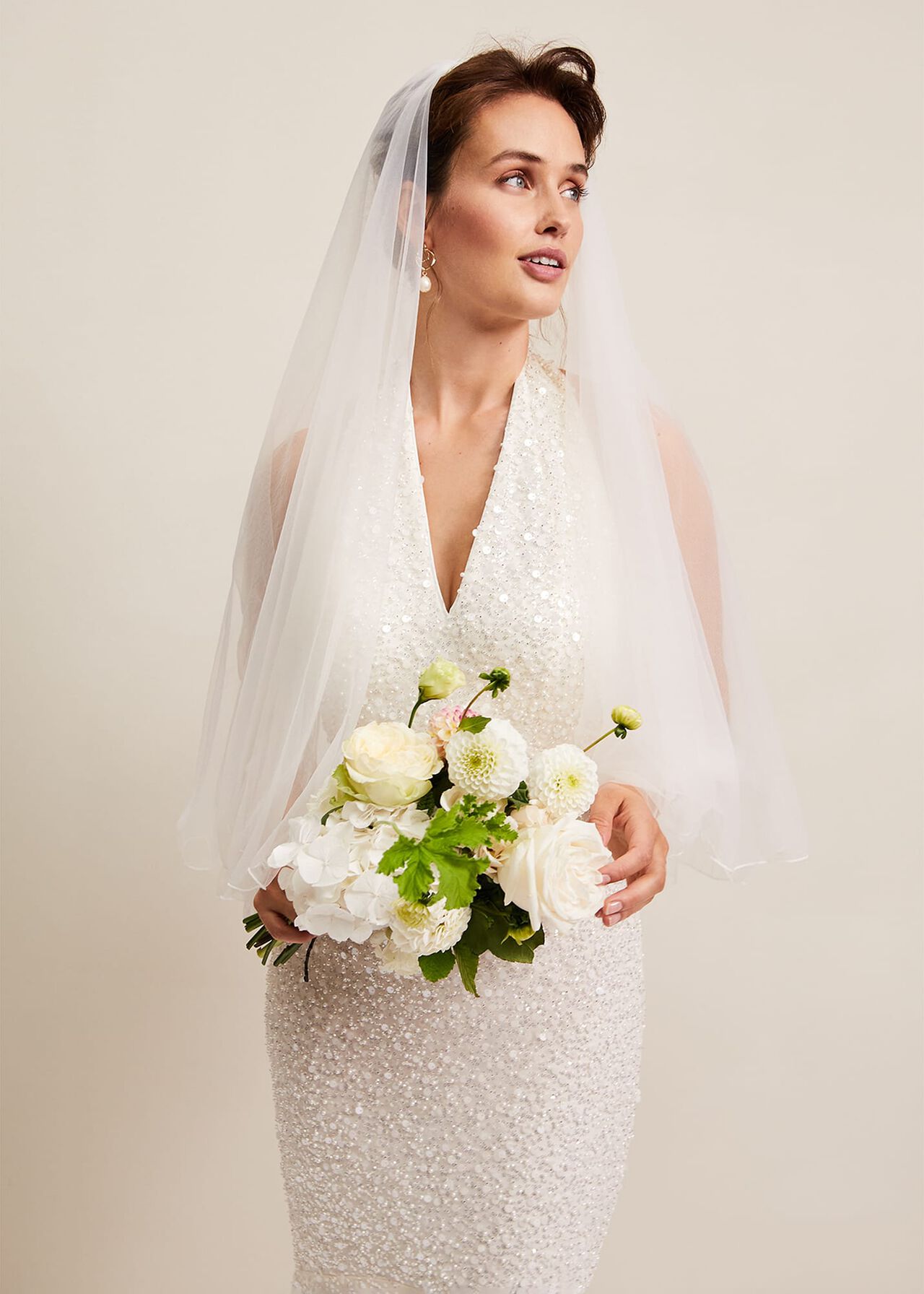 Short Double Tier Veil | Phase Eight UK