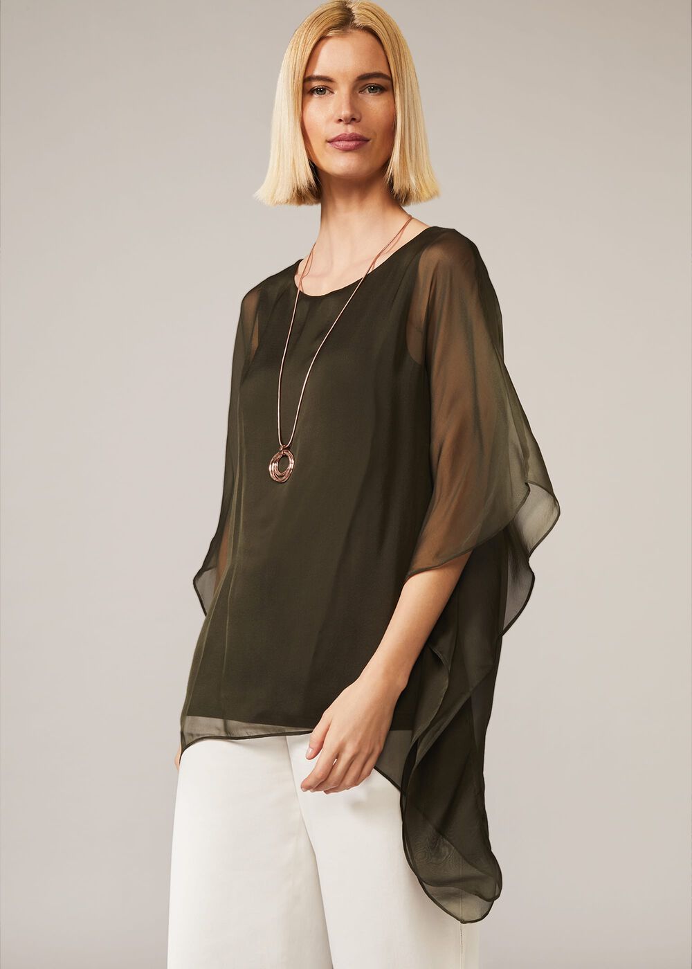 Maggie Silk Blouse | Phase Eight AU