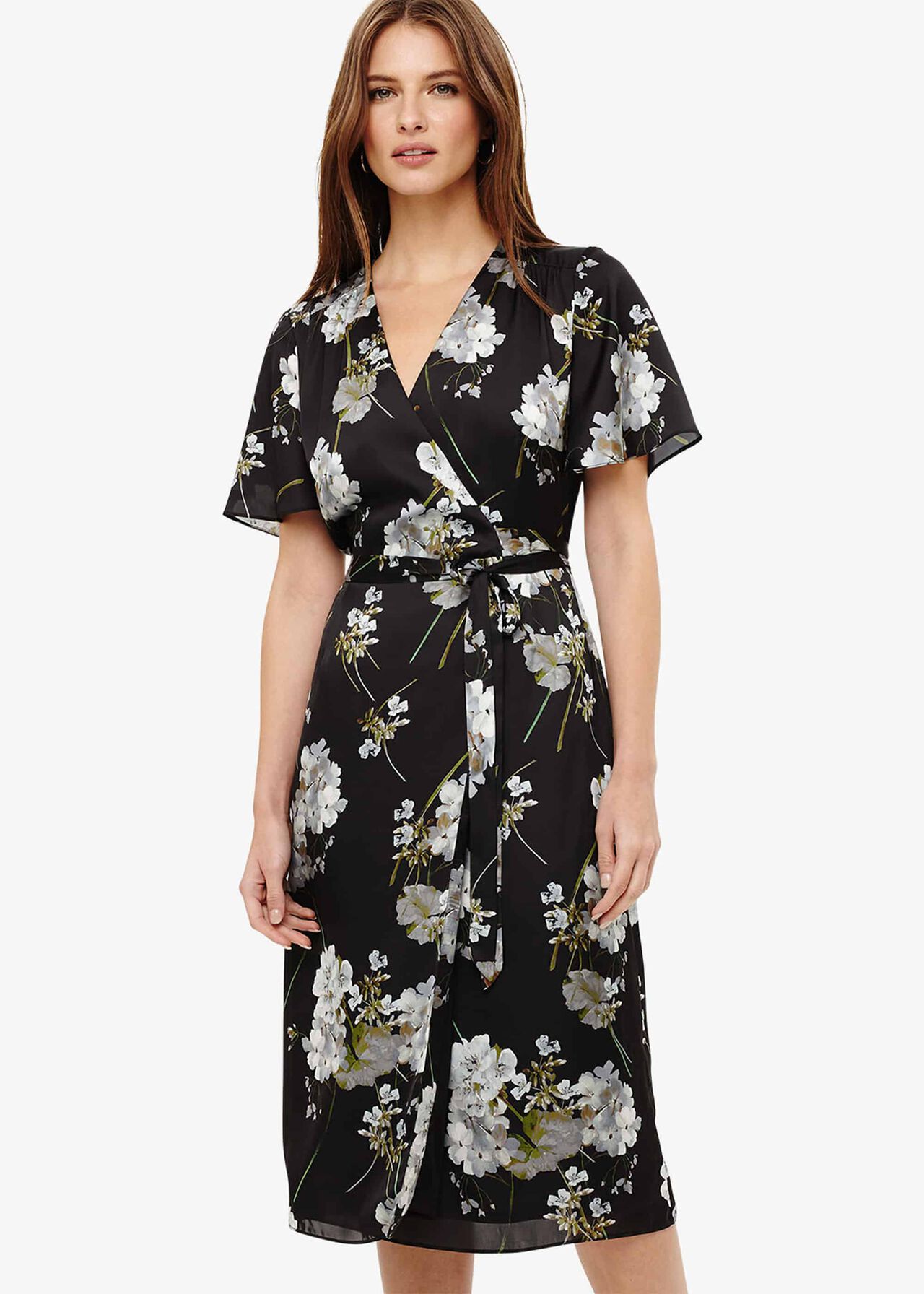Tasha Floral Wrap Dress | Phase Eight UK