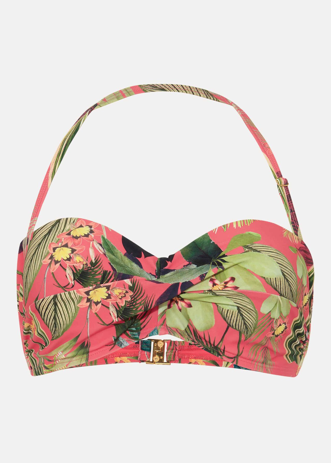 Amelia Tropical Print Bikini Top | Phase Eight UK