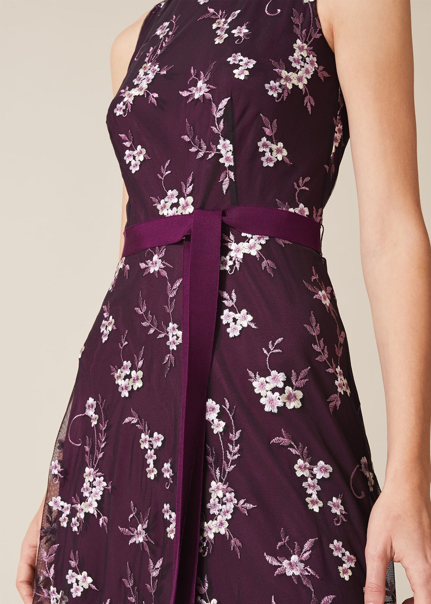 Emily Embroidered Dress | Phase Eight UK