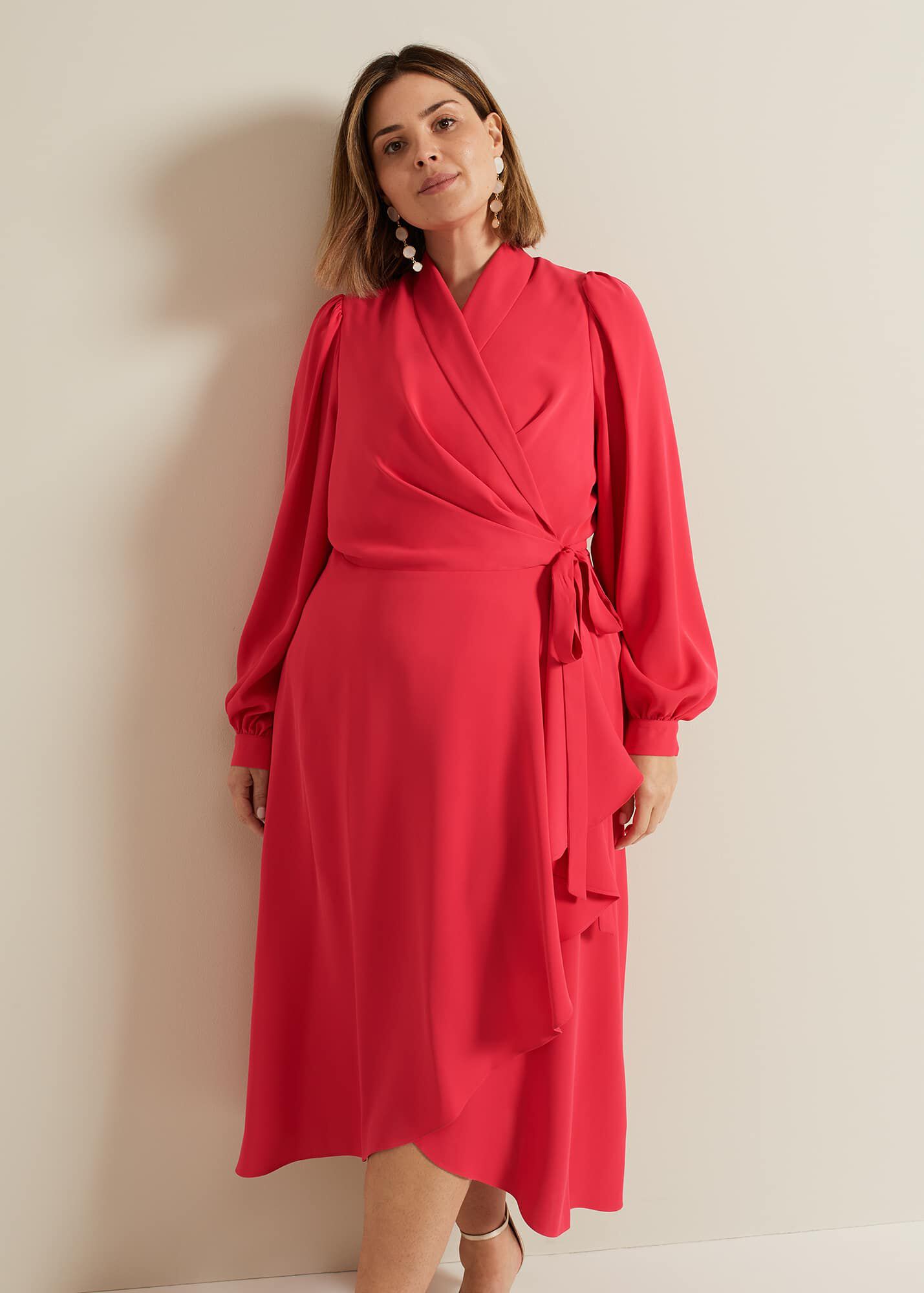 Philippa Long Sleeve Midi Dress | Phase Eight UK