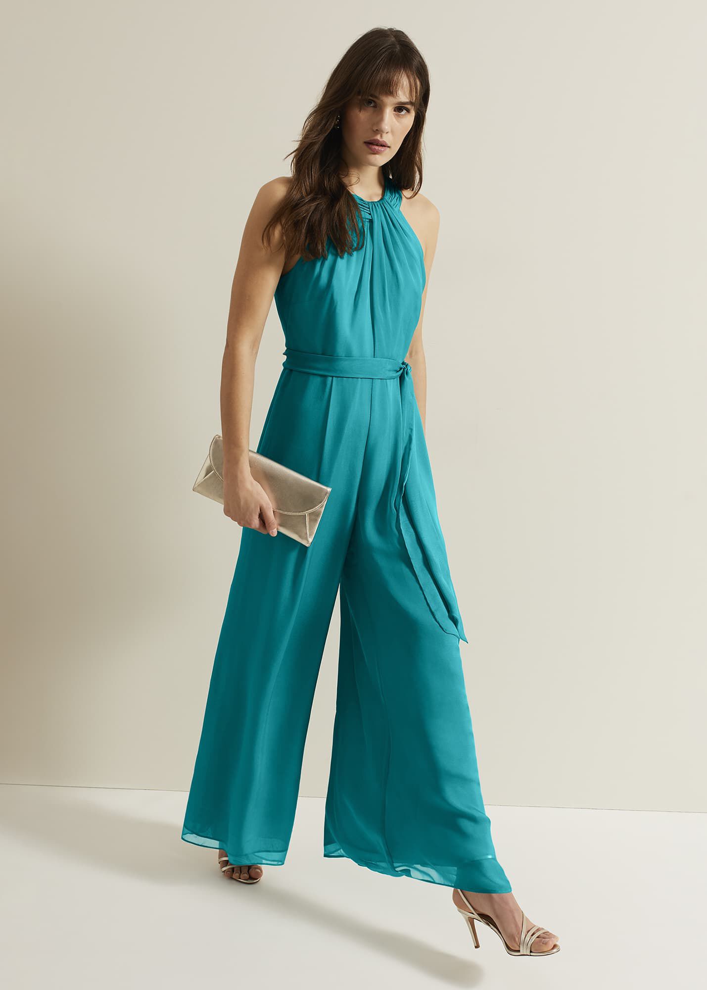 Susanna Silk Jumpsuit | Phase Eight UK