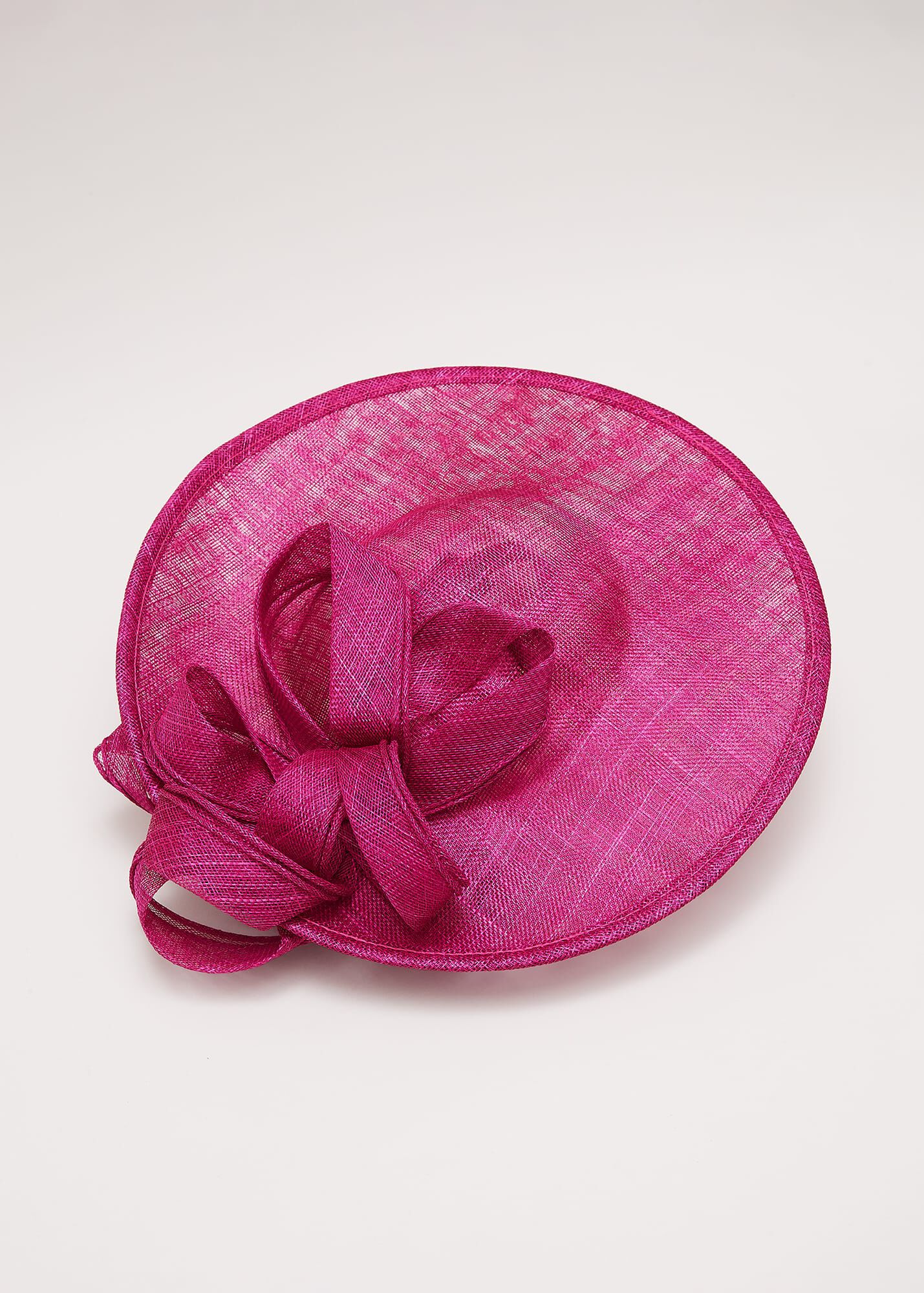 Double Bow Round Disc Fascinator | Phase Eight UK