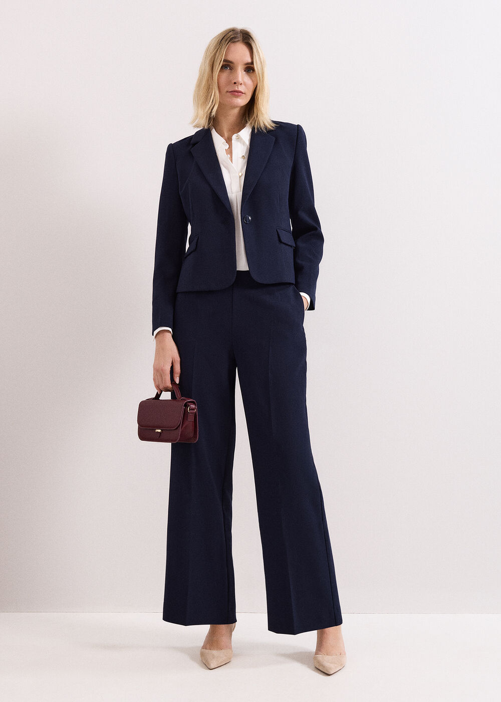 Aubrie Straight Leg Trouser | Phase Eight AU