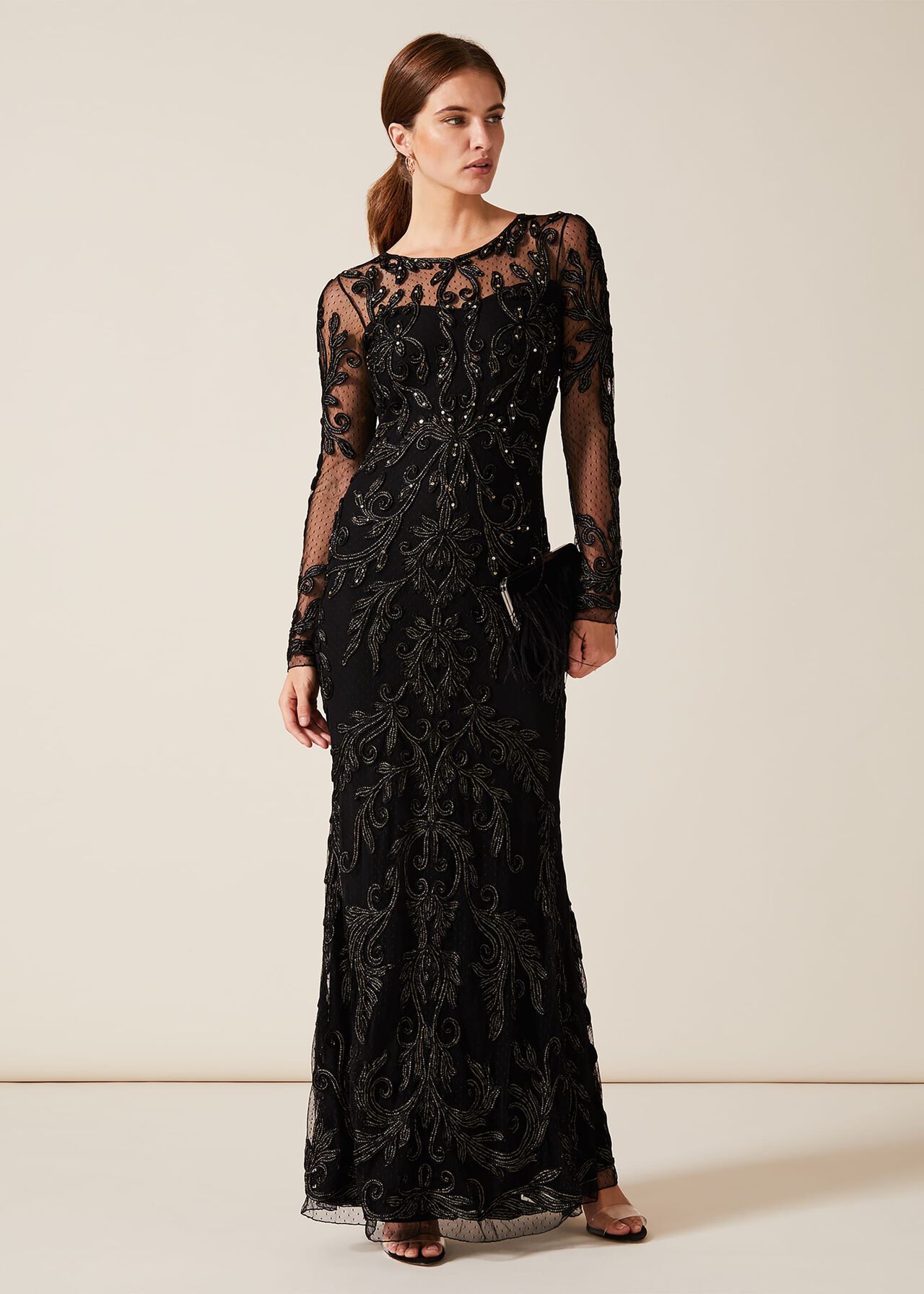 Contessa Tapework Lace Dress | Phase Eight UK
