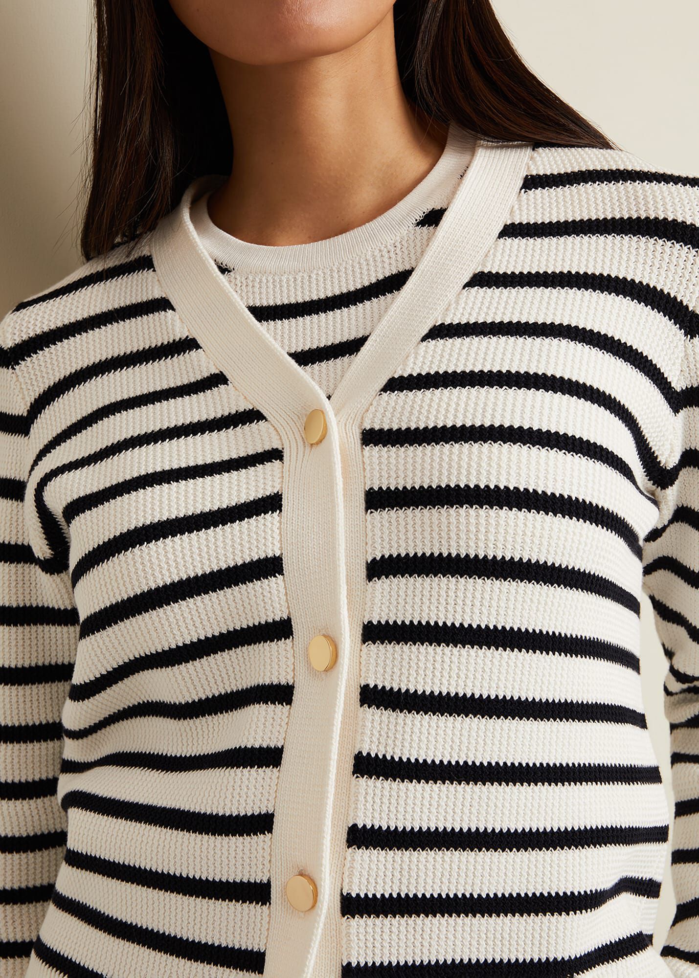 Chloe Stripe Cardigan | Phase Eight UK