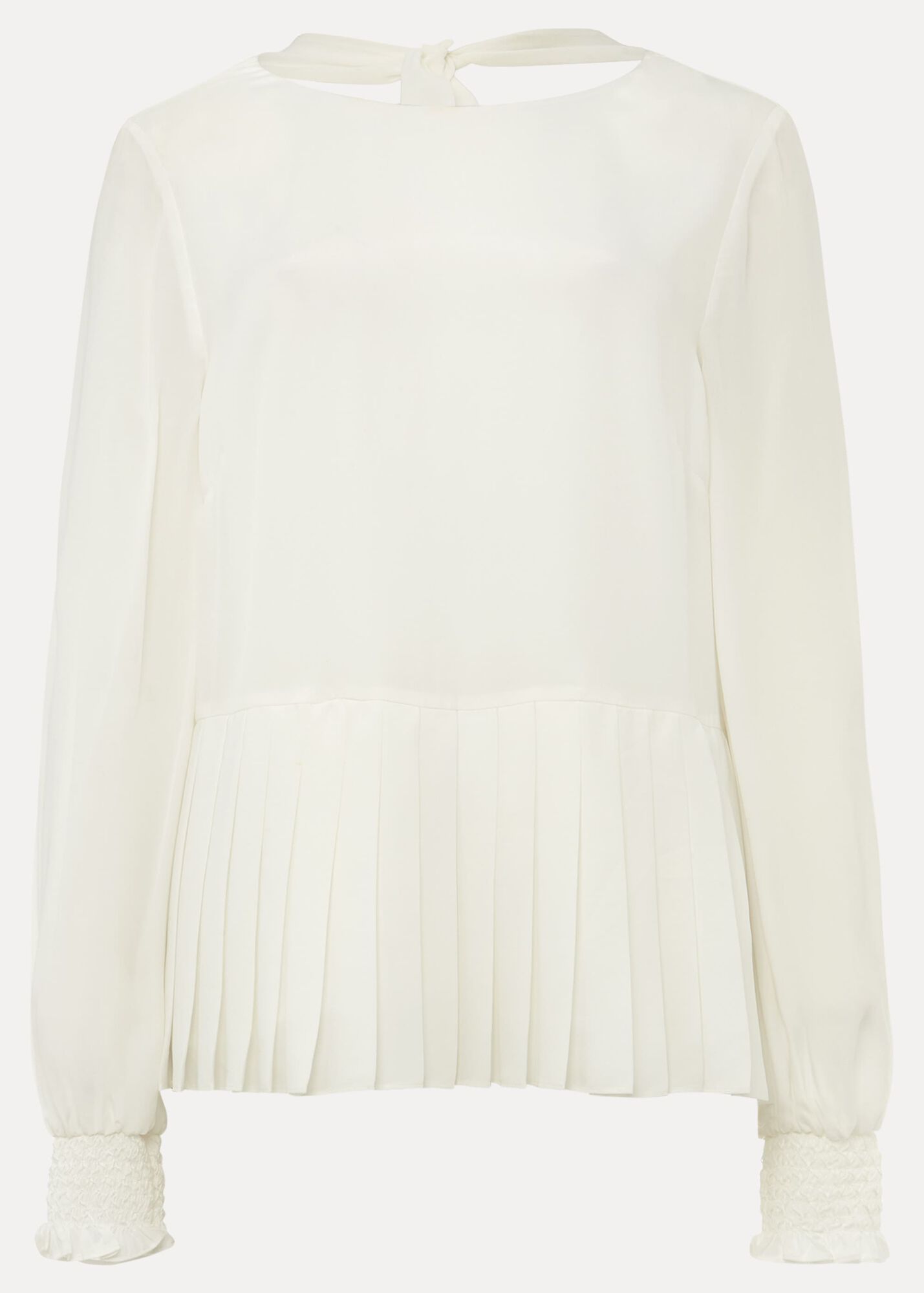 Thea Pleat Hem Blouse | Phase Eight UK