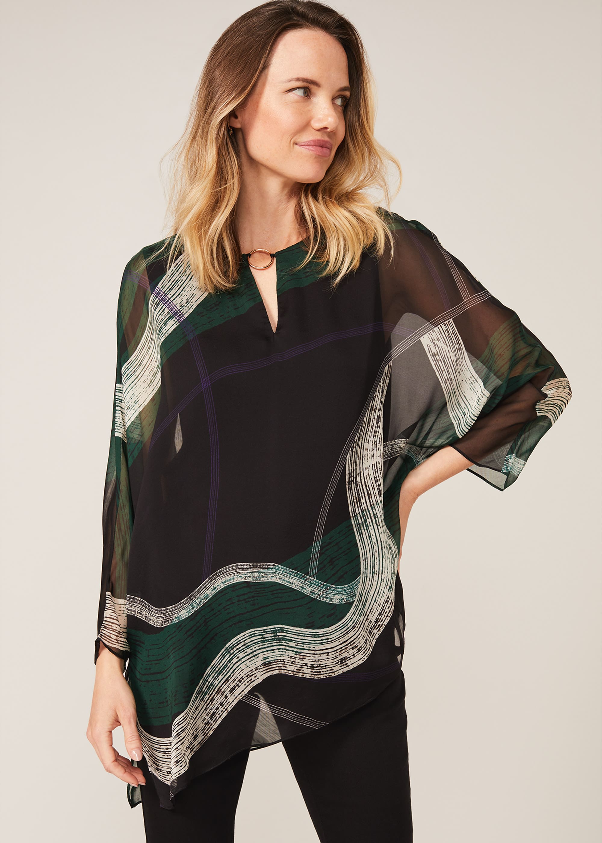 Silk Blouses Mother of the Bride Evening Occasionwear Tops Tunics