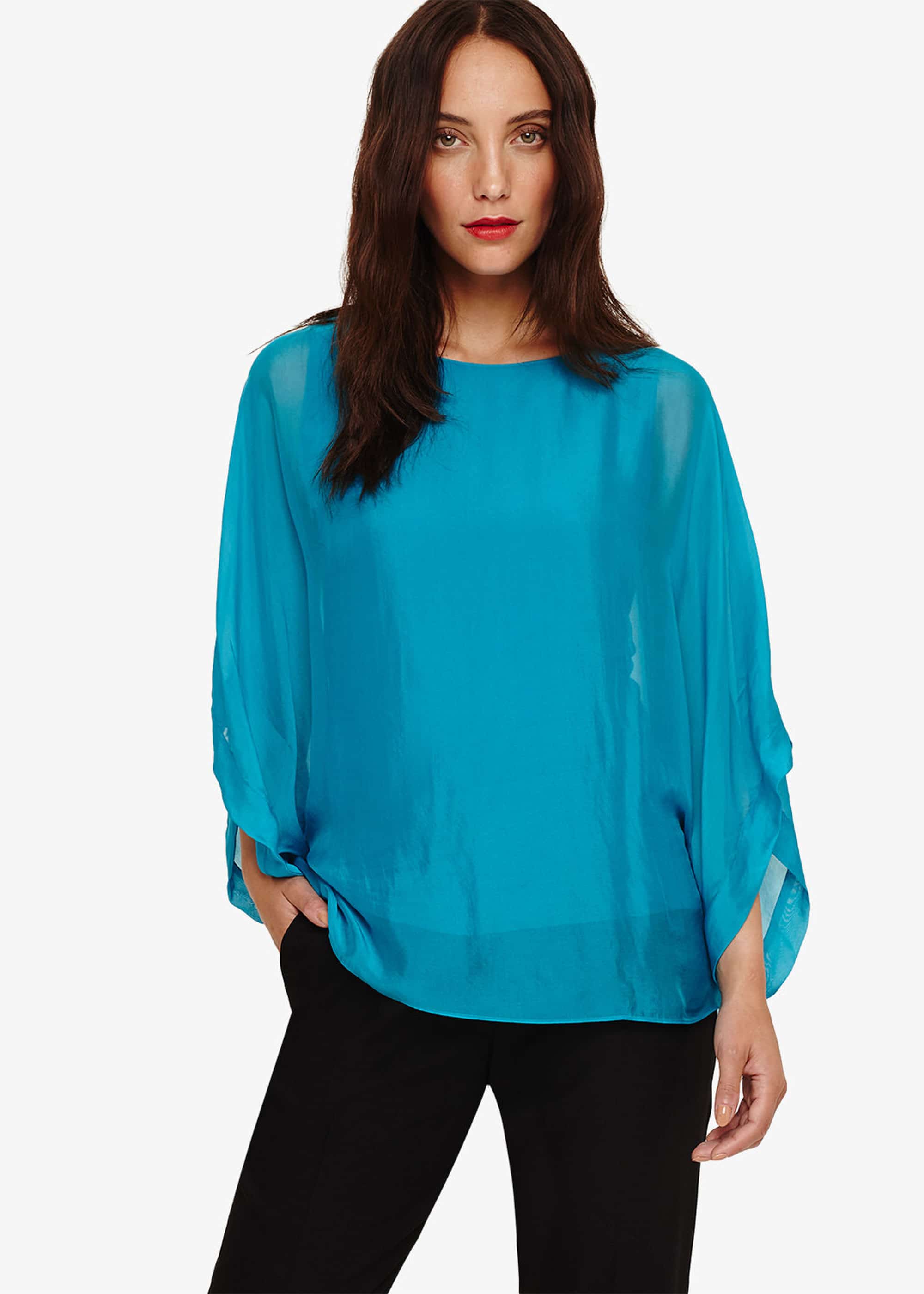 Silk Blouses Mother of the Bride Evening Occasionwear Tops Tunics