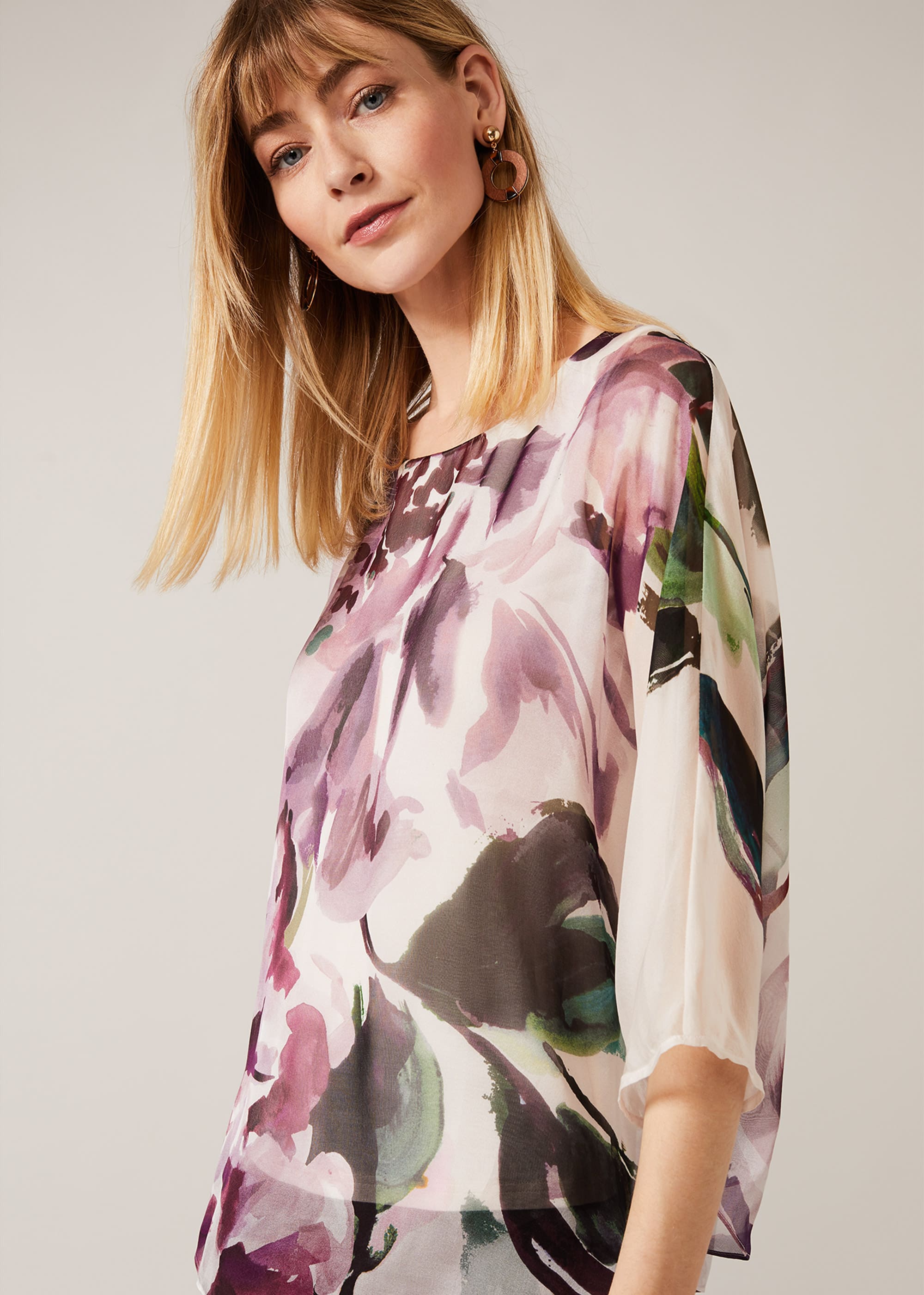 Silk Blouses Mother of the Bride Evening Occasionwear Tops Tunics