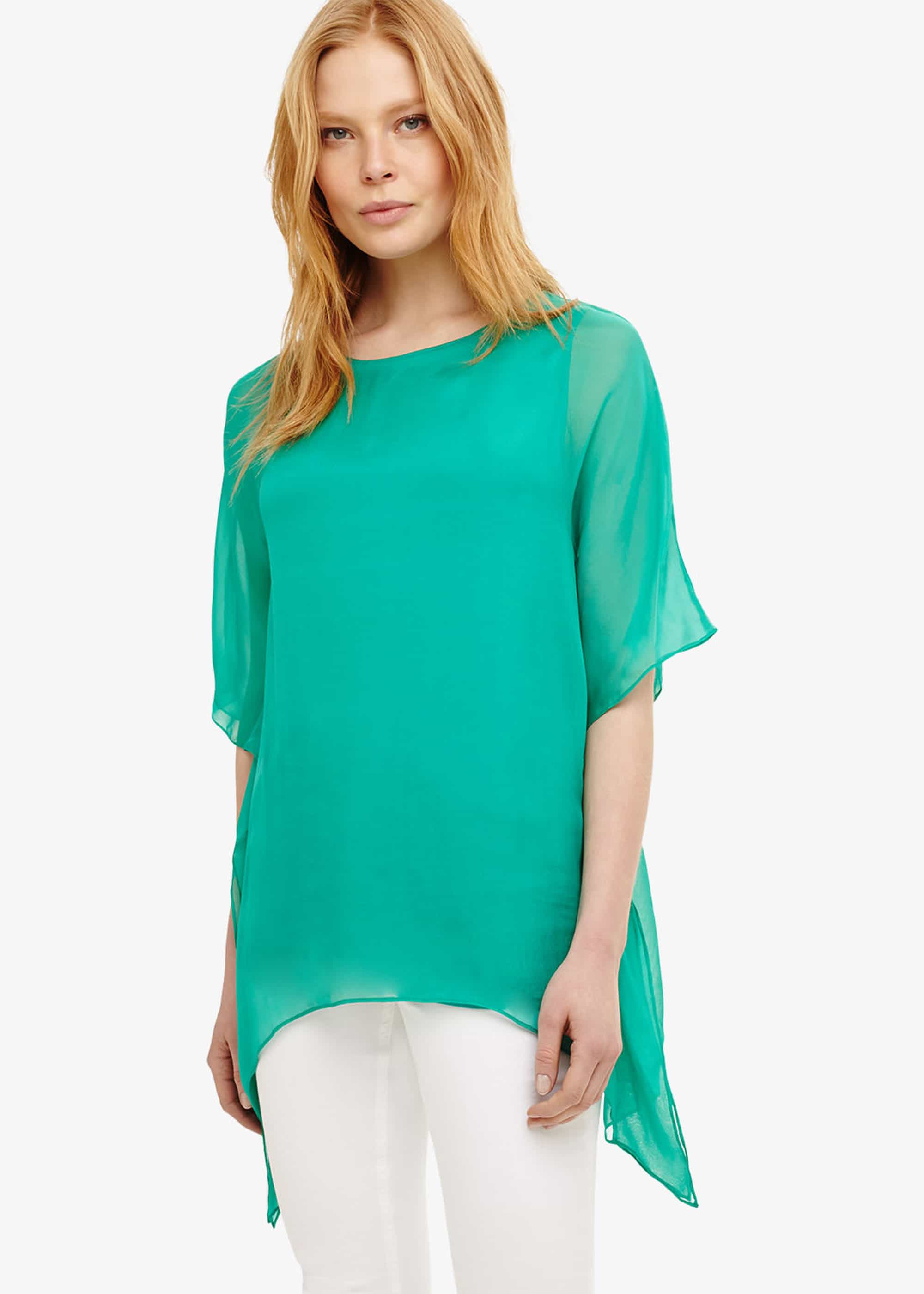 Silk Blouses Mother of the Bride Evening Occasionwear Tops Tunics